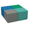 Factory Direct Partners SoftScape Cube 4 Piece Soft Seating & Reviews | Wayfair
